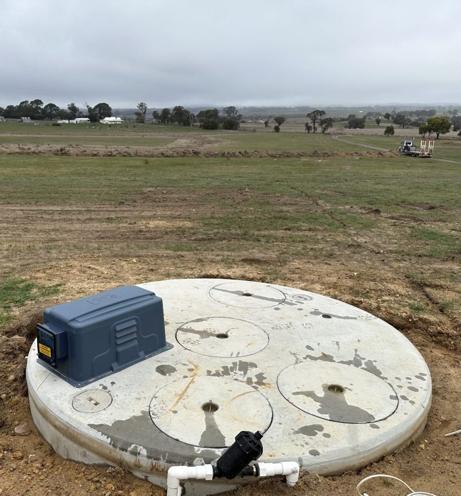 Taylex ABS Concrete Tank Supplied in Lancefield | R & F Building Industries